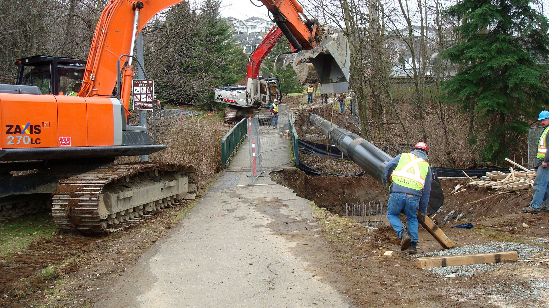Water Transmission Main - MAREX Constructors Ltd.
